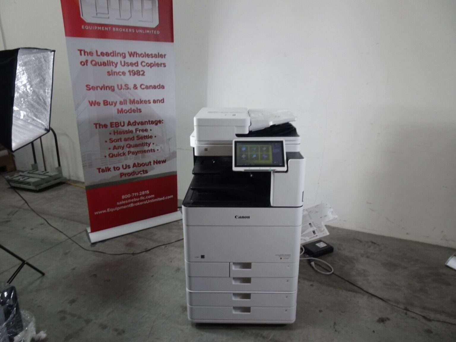 Certified quality used copiers for sale - Canon ImageRunner Advance DX ...